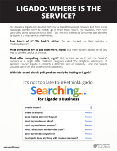 LIGADO: WHERE IS THE SERVICE? - Satellite Safety Alliance